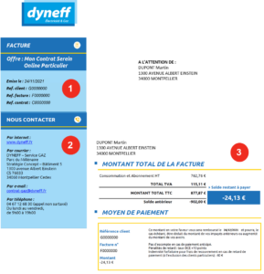 page 1 avec indication • Dyneff Électricité & Gaz